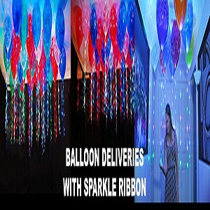 Brilliant Ideas for Decoration with Helium Balloons and Sparkle